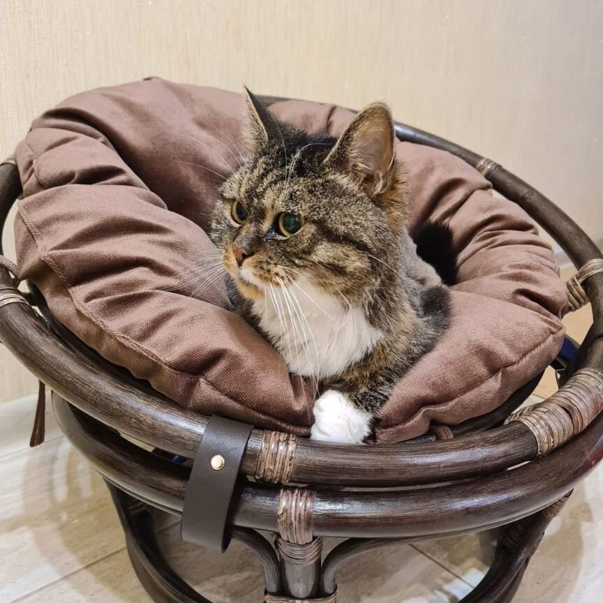 Кресло папасан из ротанга