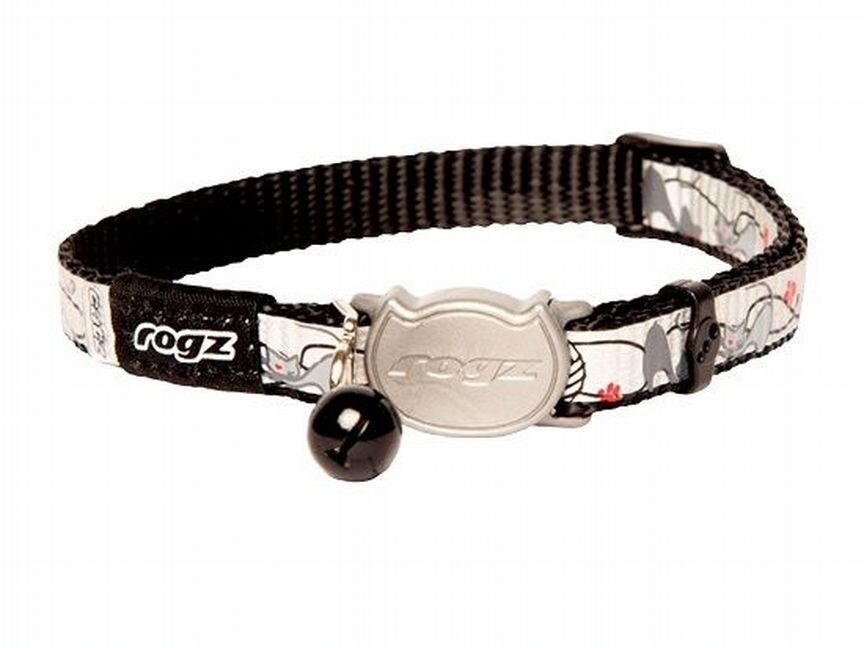 Rogz ошейник с застежкой для кошек reflectoсat &qu