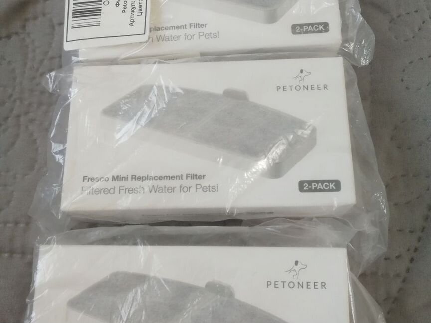 Фильтр для поилки Petoneer fresco mini, 2 шт