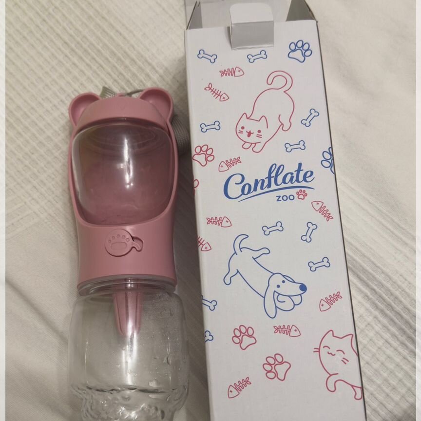 Поилка для собак дорожная