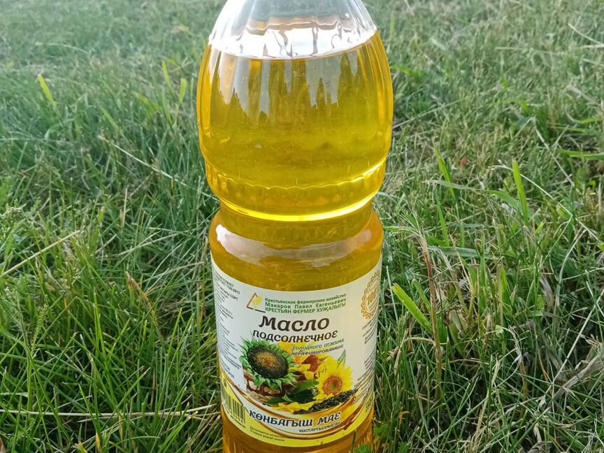 Масло подсолнечное холодного отжим