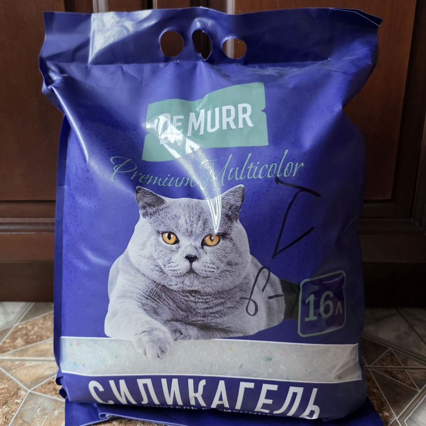 Силикагелевый наполнитель De Murr 16 литров