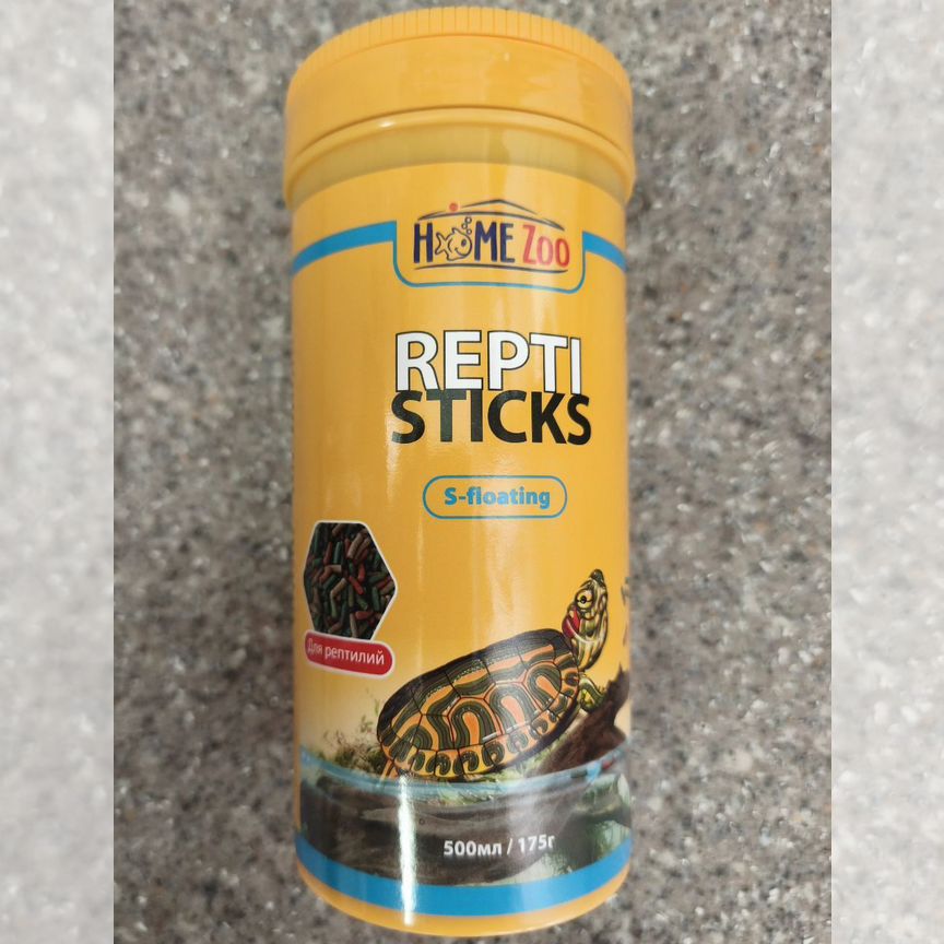 Корм для рептилий Repti Sticks 175g 500мл