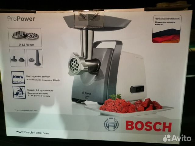 Продаю новую мясорубку bosch MFW45020 купить в Москве | Товары для дома ...
