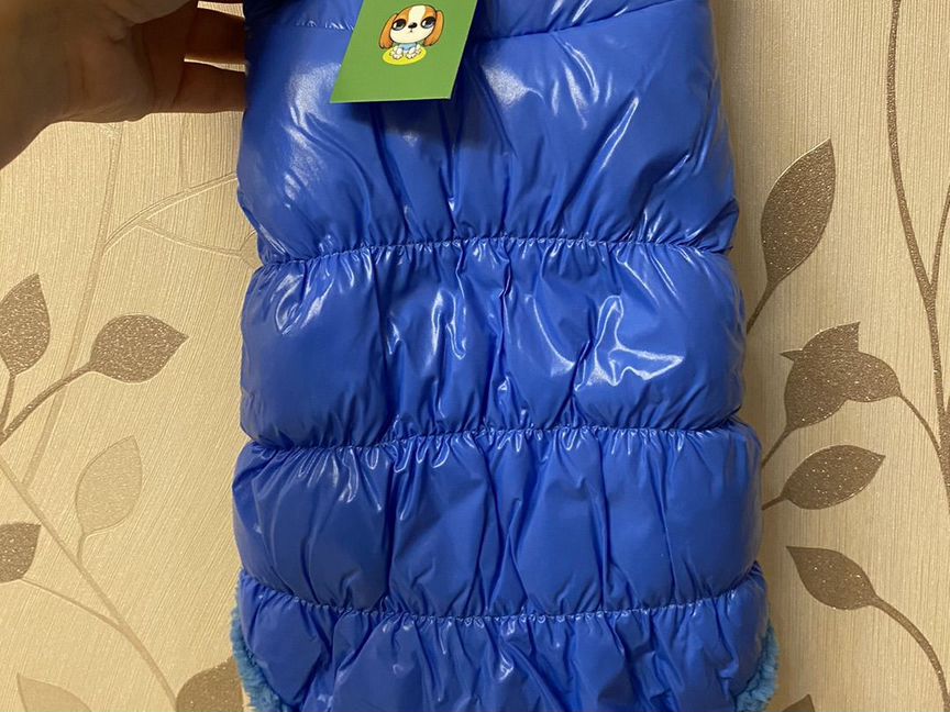 Жилет ноаый теплый для собак размер М