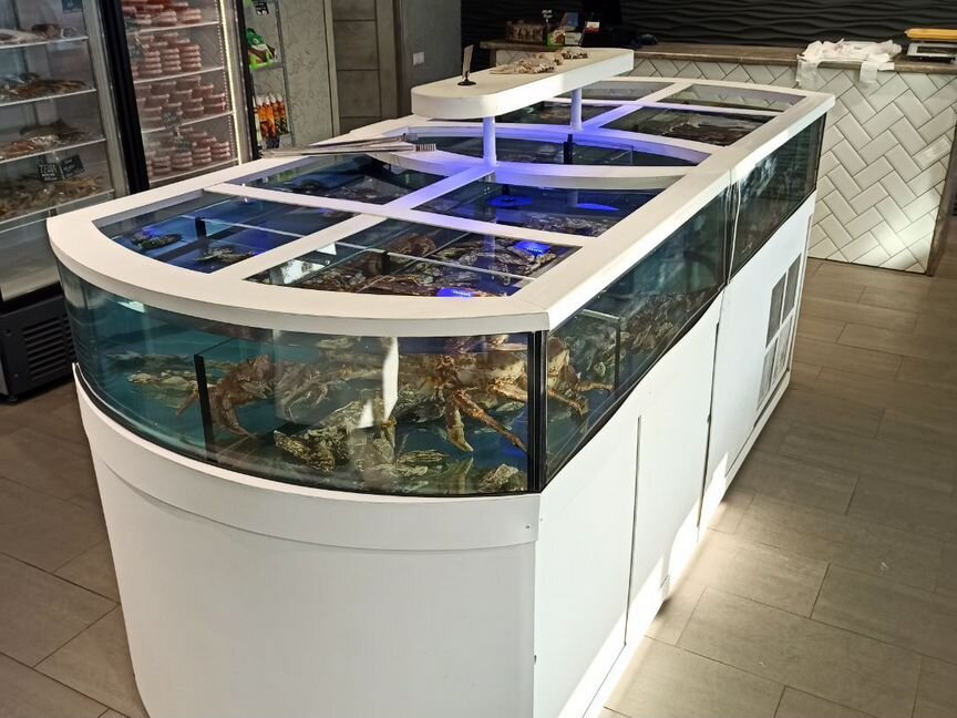 Аквариумы и Передержки для морепродуктов, раков