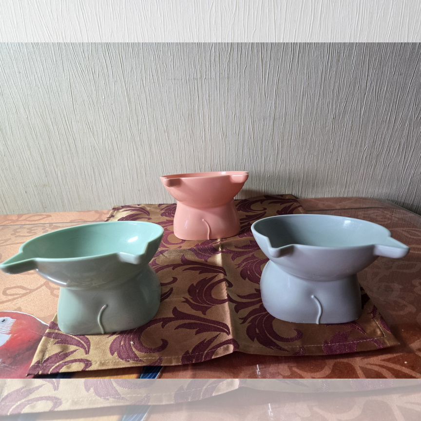 Миски на подставке для кошек и мелких пород собак