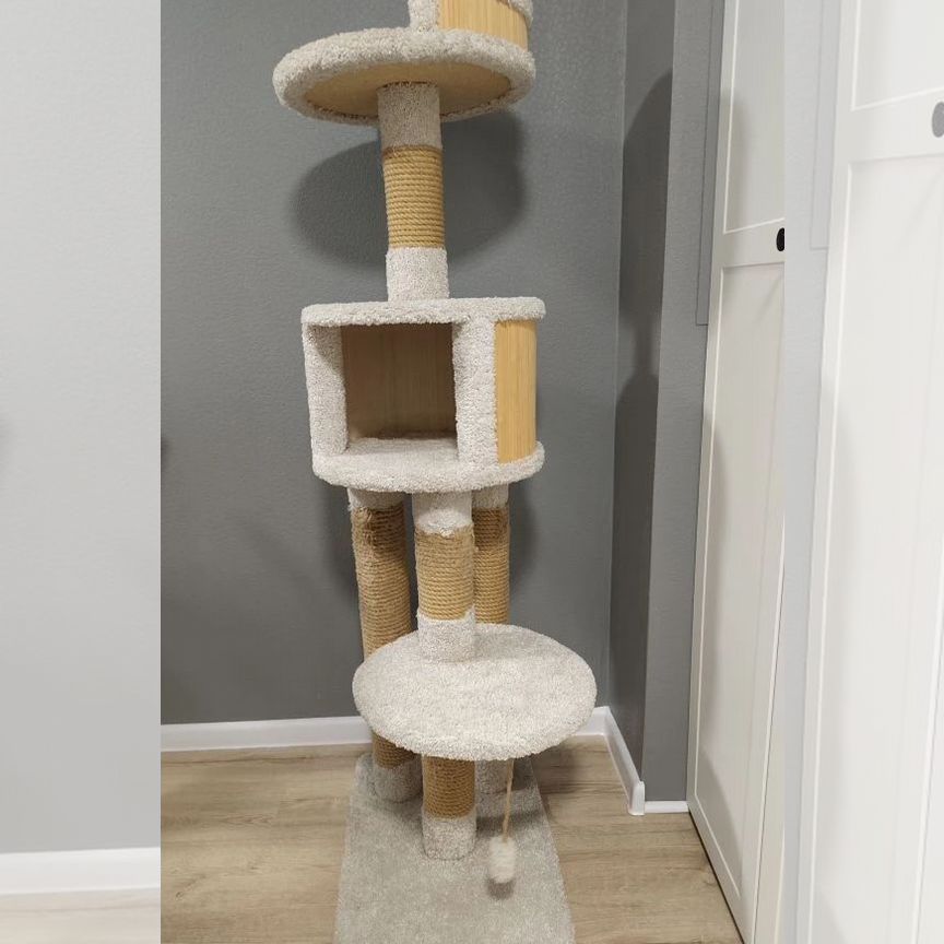 Домик с когтеточкой