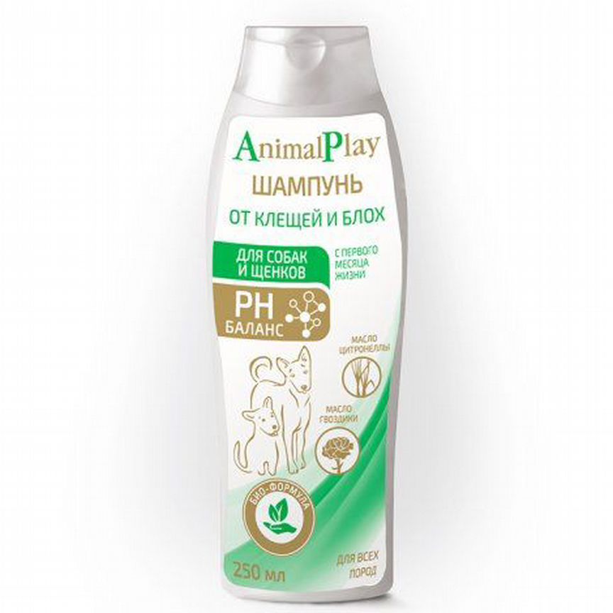 Шампуни Animal Play, M-pets для собак, 250 мл