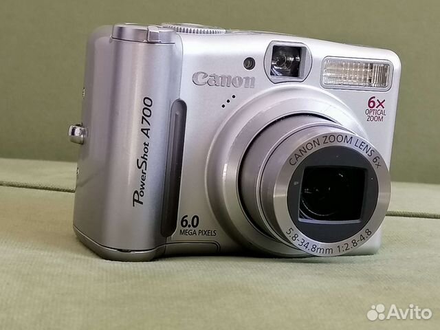 Компактный фотоаппарат Canon PowerShot A700 купить в Москве ...