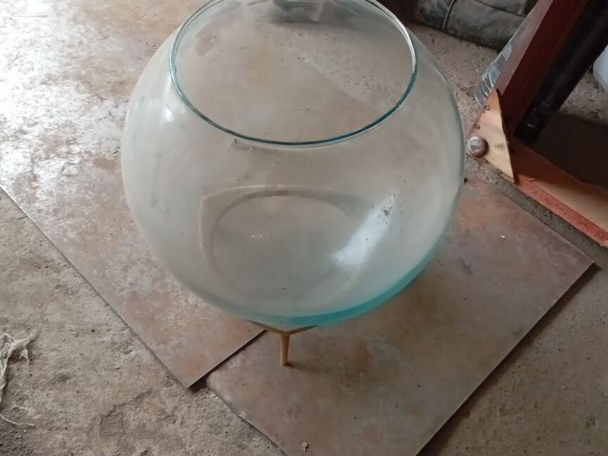 Аквариум круглый СССР