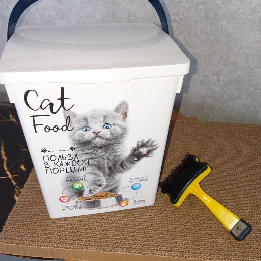 Домик для кошки с когтеточкой