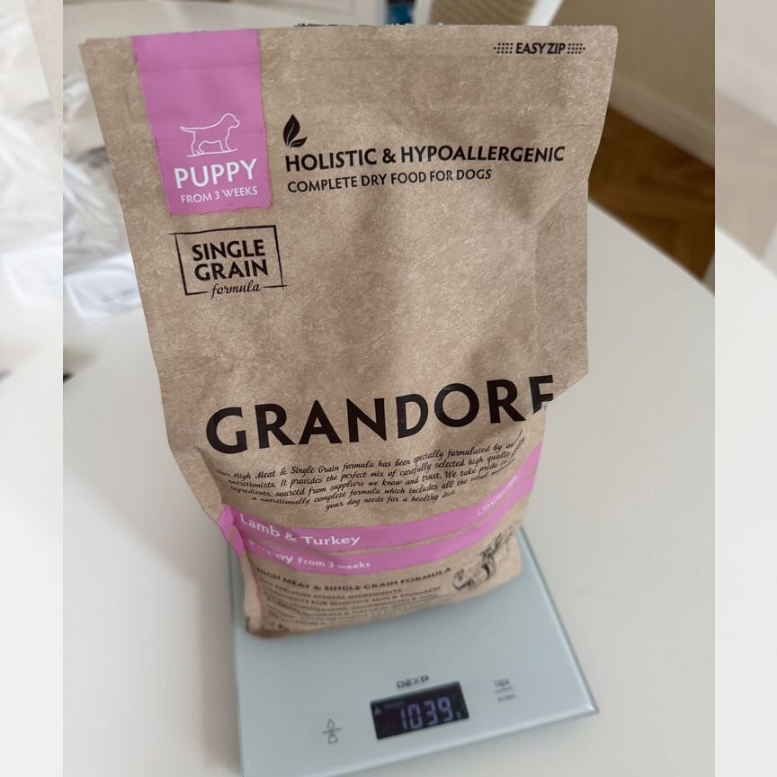 Сухой корм для щенков Grandorf