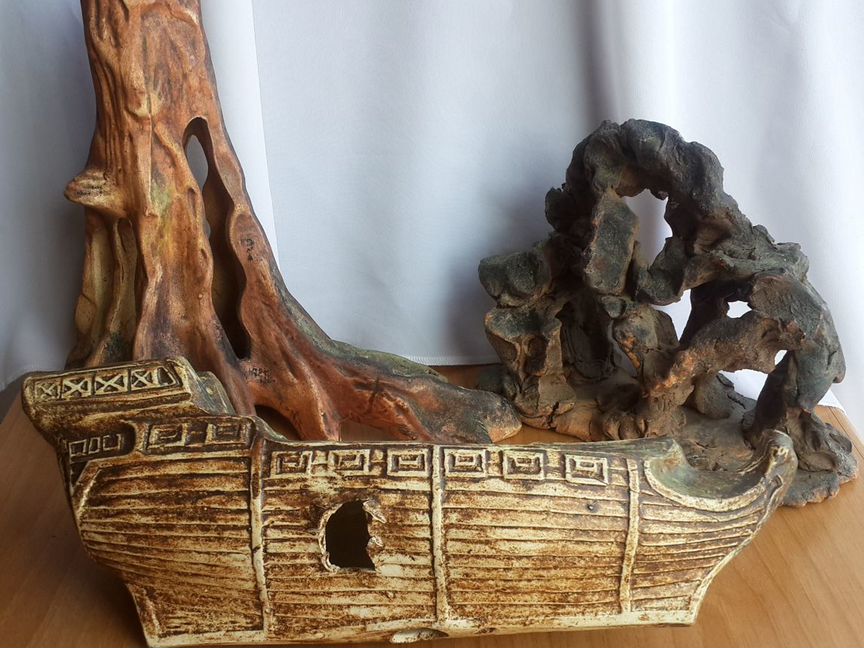 Украшения гроты для аквариума