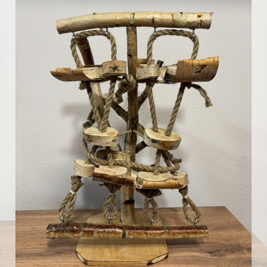 Стенд для попугая маленького и среднего береза