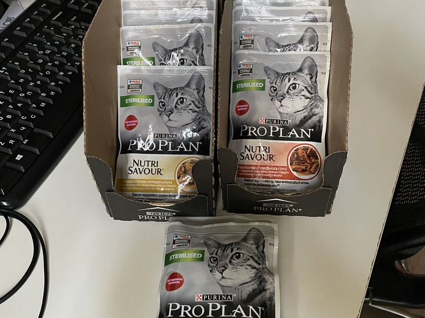 Влажный корм Pro Plan Nutri Savour для кошек