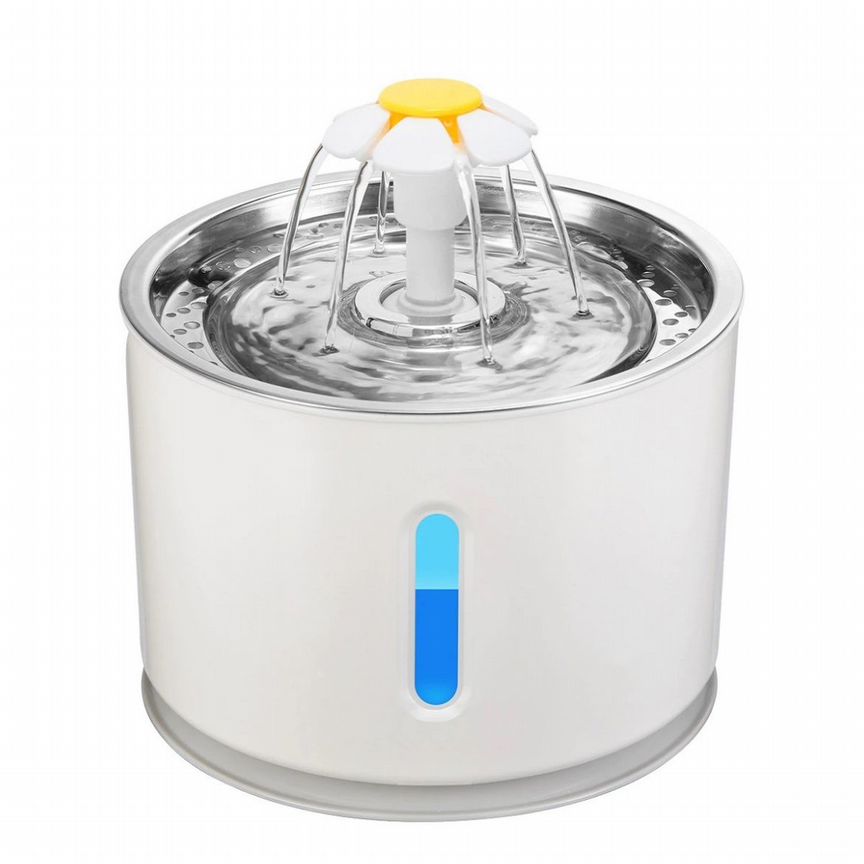 Автоматическая поилка фонтан для кошек и собак