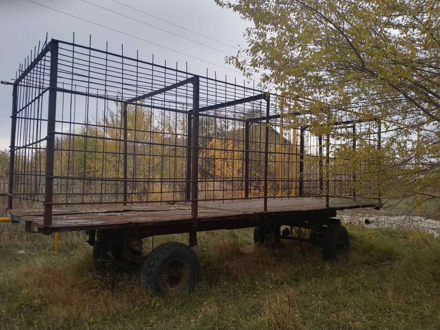 Телега, прицеп тракторный для сена, пчел