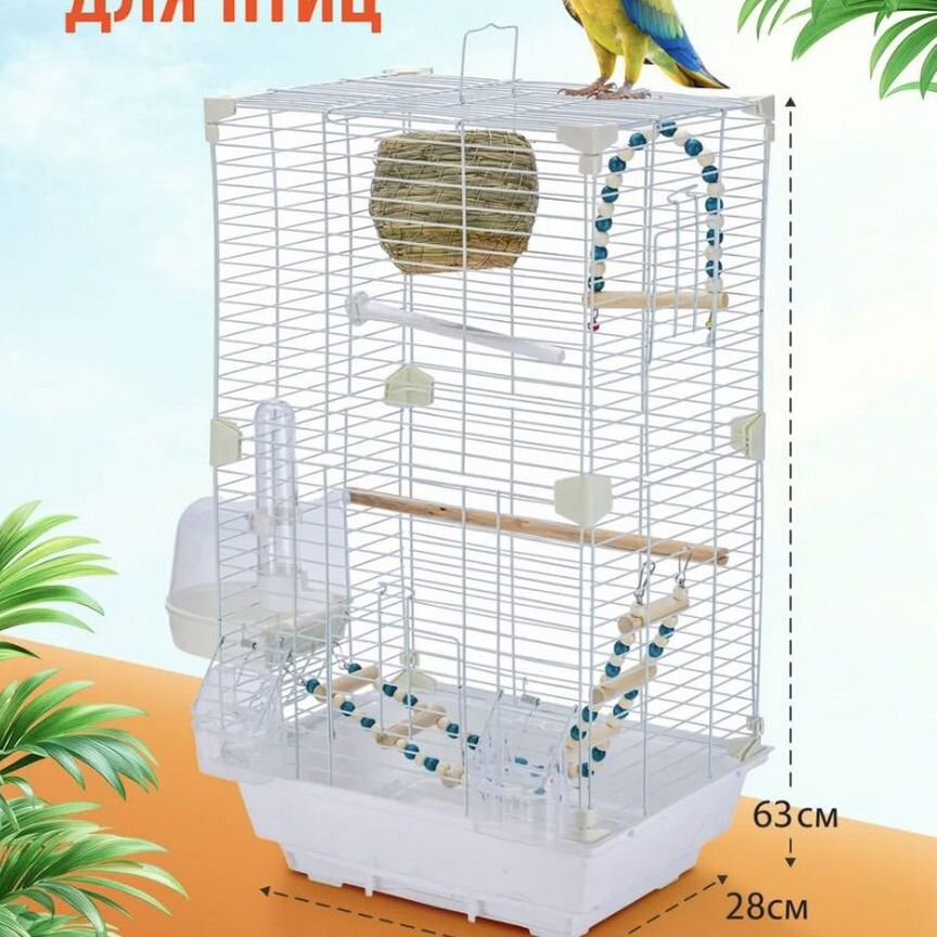 Клетка для попугая новая