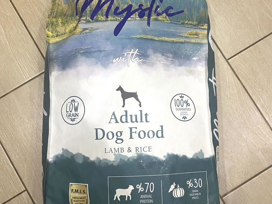 Корм для собак mystic 15кг