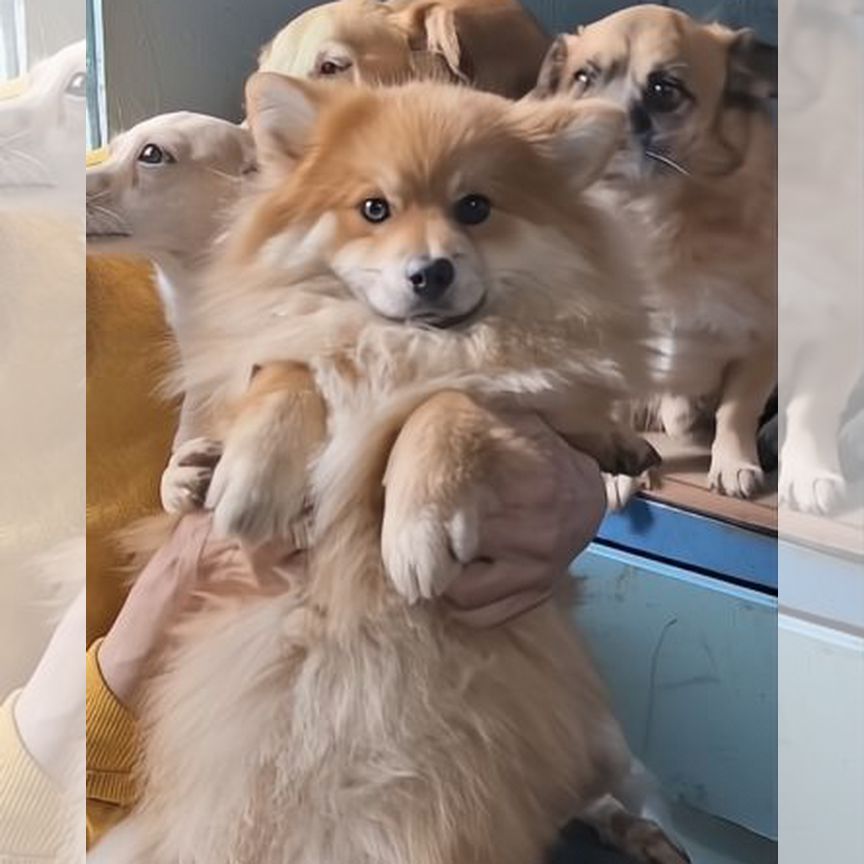 Немецкий шпиц, взрослый пёс