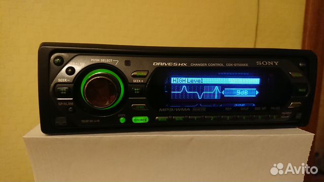 Автомагнитола Sony (AUX ) CDX-GT500 купить в Новосибирске | Авито