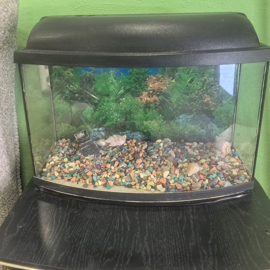 Аквариум с тумбой 20л бу