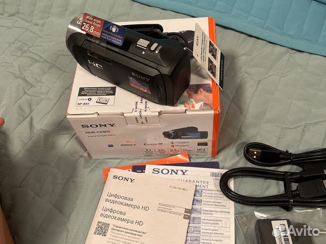Видеокамера Sony hdr cx405 купить в Москве | Электроника | Авито