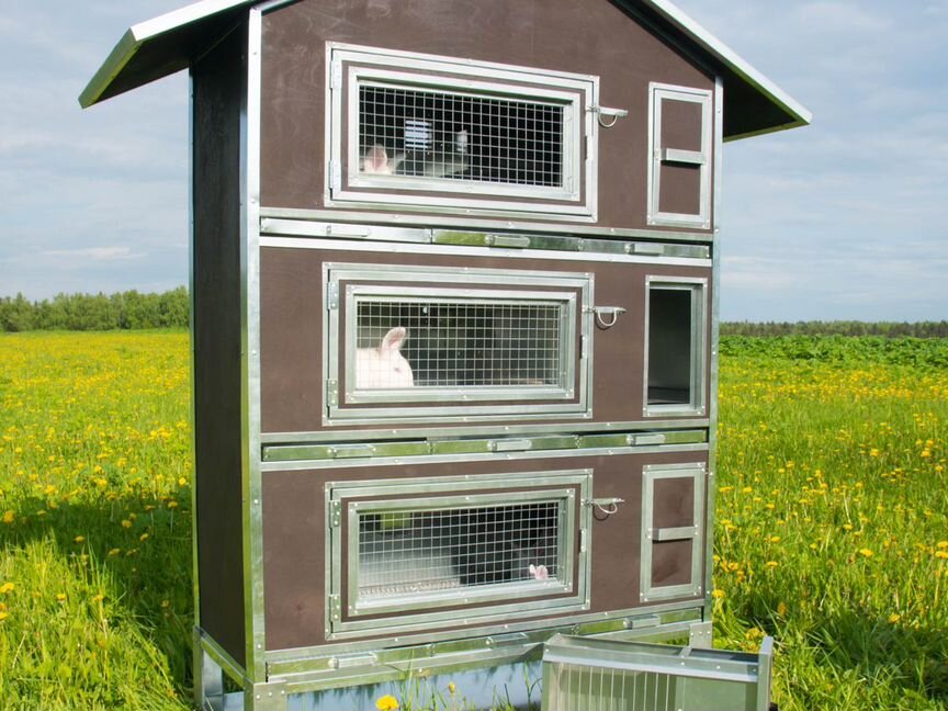 Утепленный крольчатник