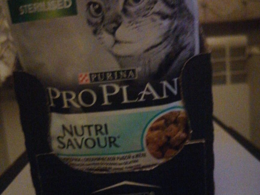 Влажный корм для кошек pro plan