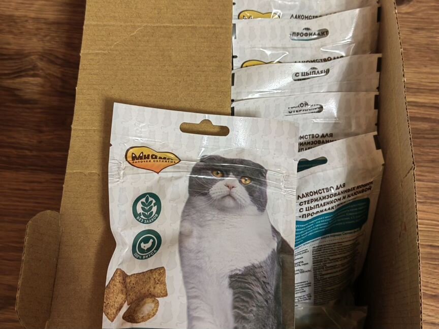 Мнямс Лакомство для кошек