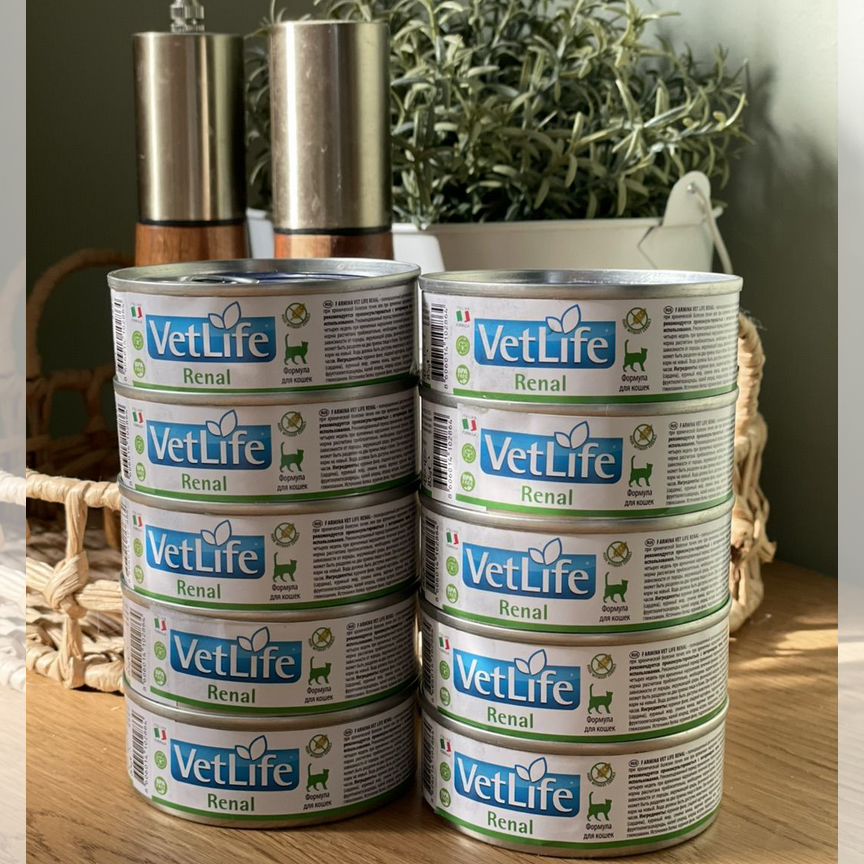 Влажный корм для кошек Farmina Vetlife renal