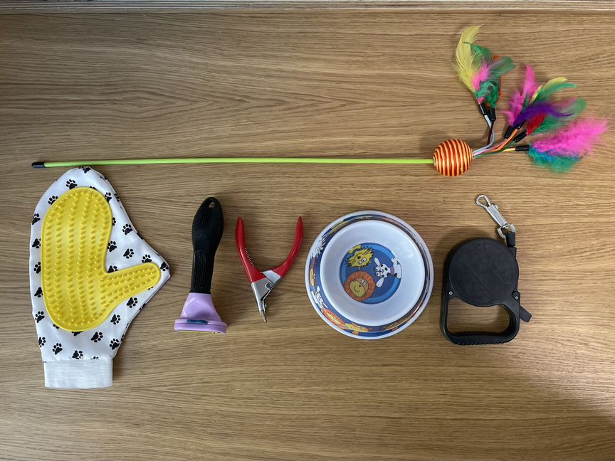 Набор для кошек с фурминатором