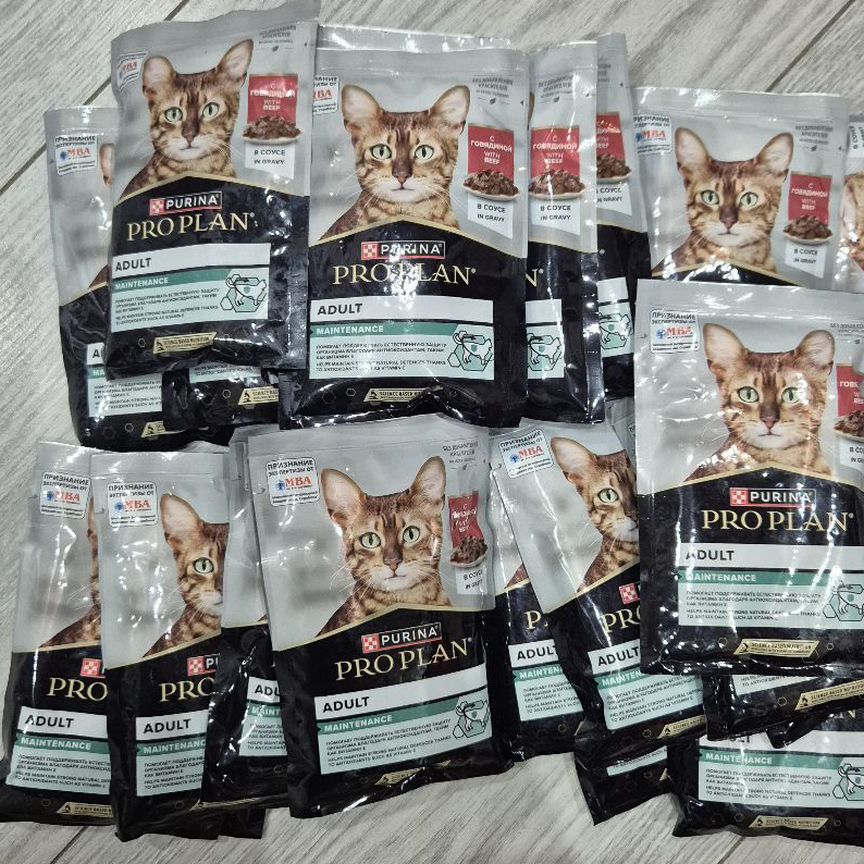 Корм для кошек Pro plan