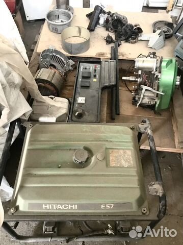 Бензогенератор Hitachi E57 разбор на запчасти купить в Волгограде ...