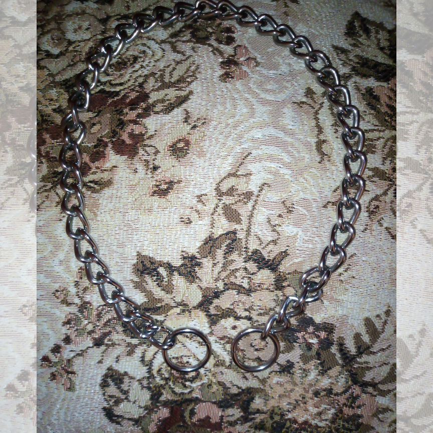 Цепь рывковая, ошейник-удавка для собак ZooOne