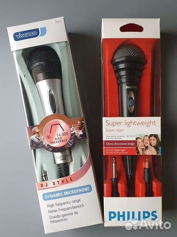 Микрофон Philips SBC MD 110, Vivanco DM 30 купить в Москве ...