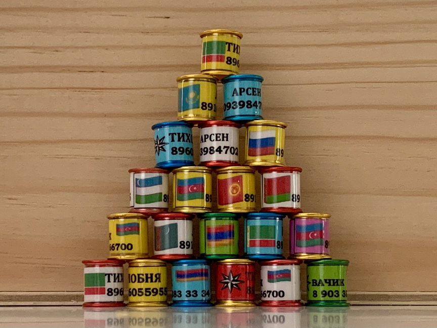 Родовые кольца для птенцов голубей 8 мм, 10 мм