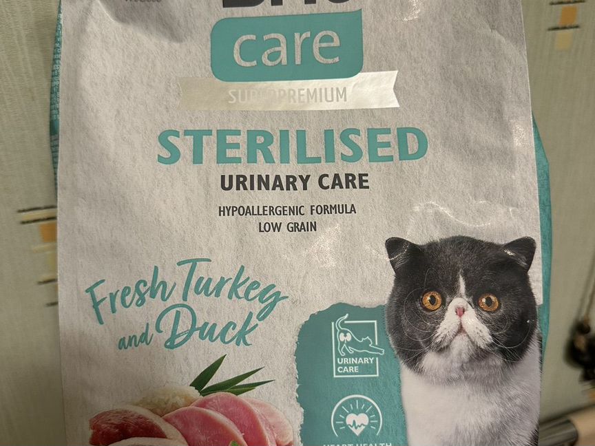 Корм для кошек Brit urinary care sterilised