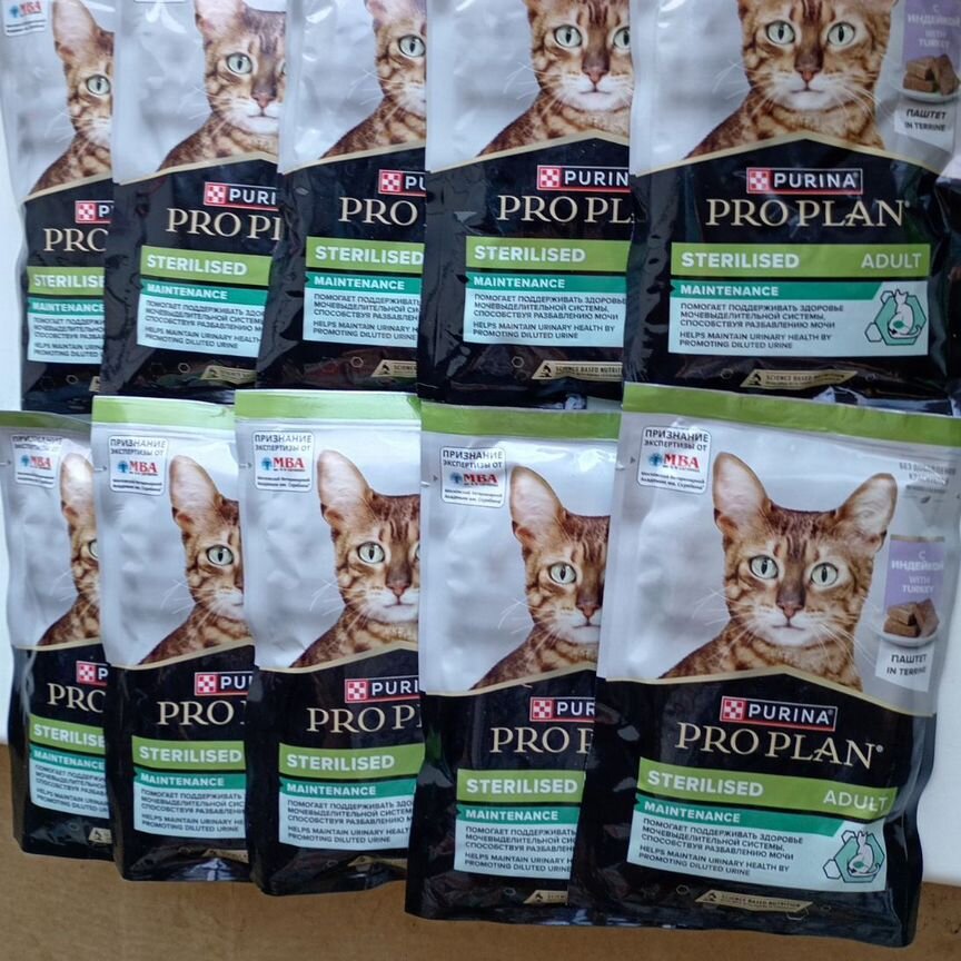 Корм для кошек (Паштет) Pro Plan индейка