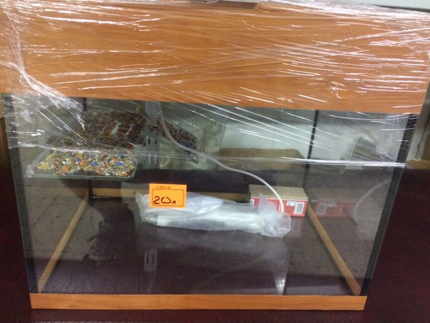 Терариум 15 литров +свет