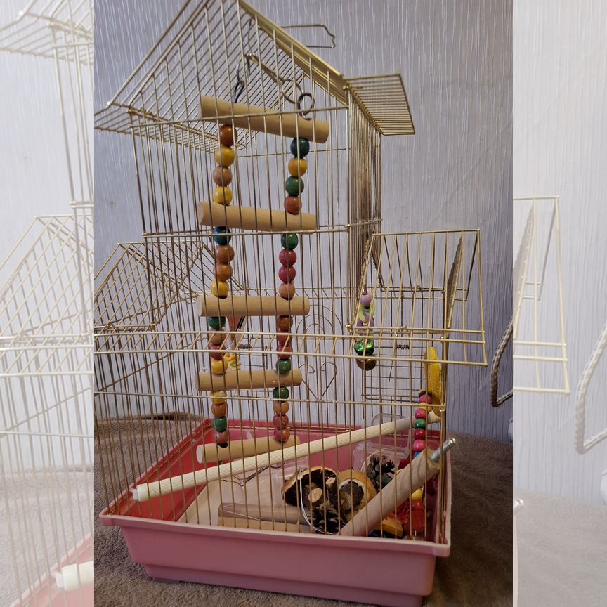 Клетка для попугая бу