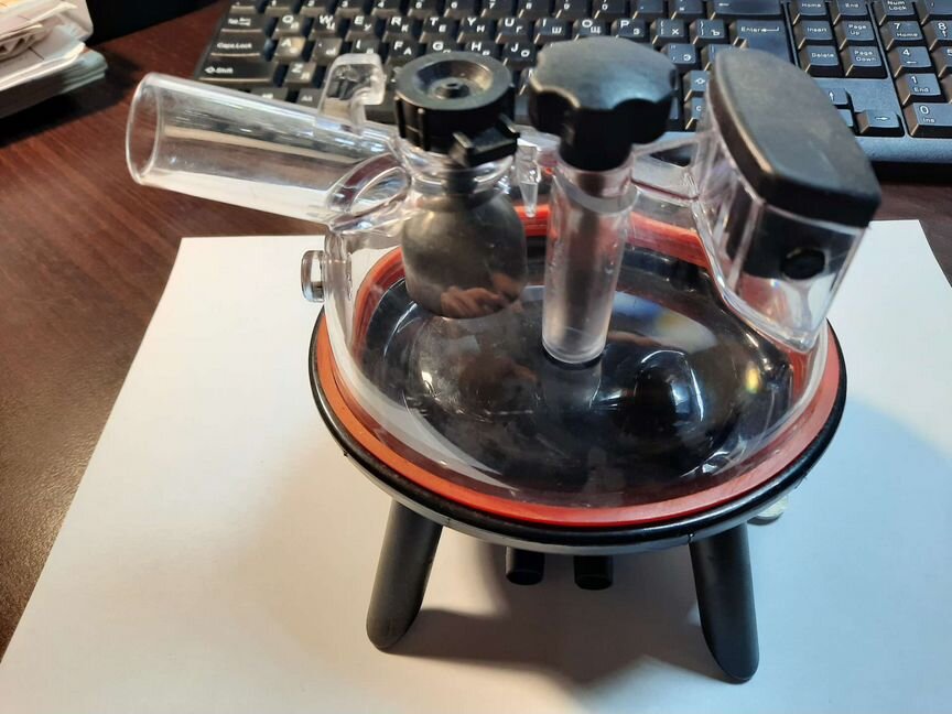 Коллектор попарного доения 240мл пластмассовый