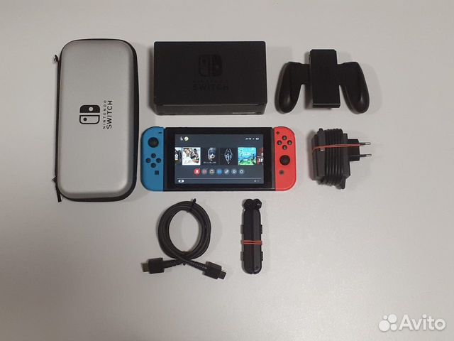Nintendo Switch + 40 Игр купить в Санкт-Петербурге | Электроника | Авито