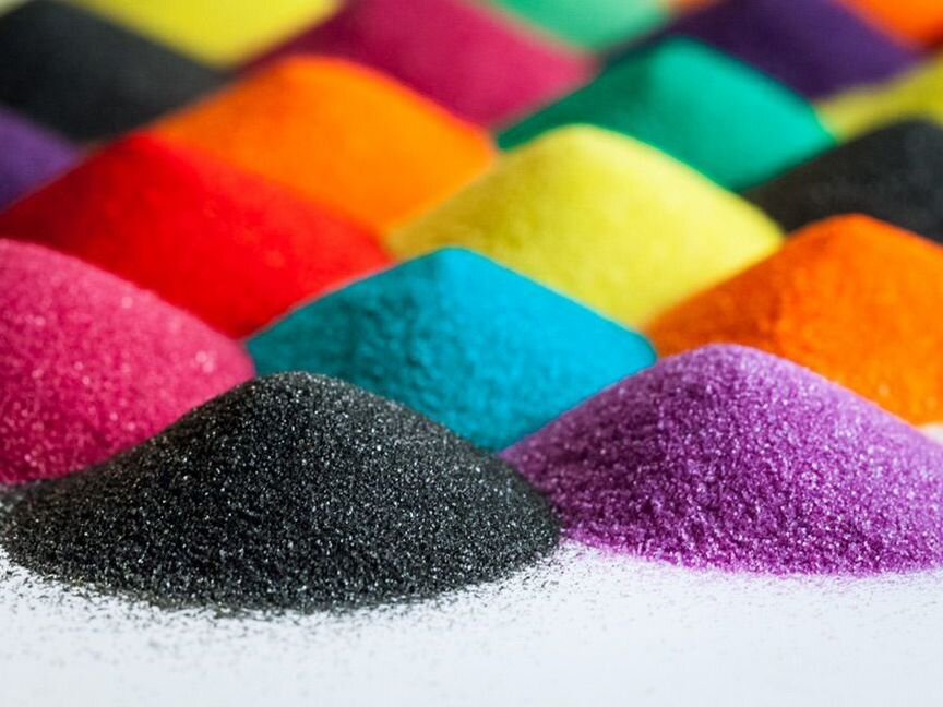 Неоновый светящиеся уф песок 1 кг