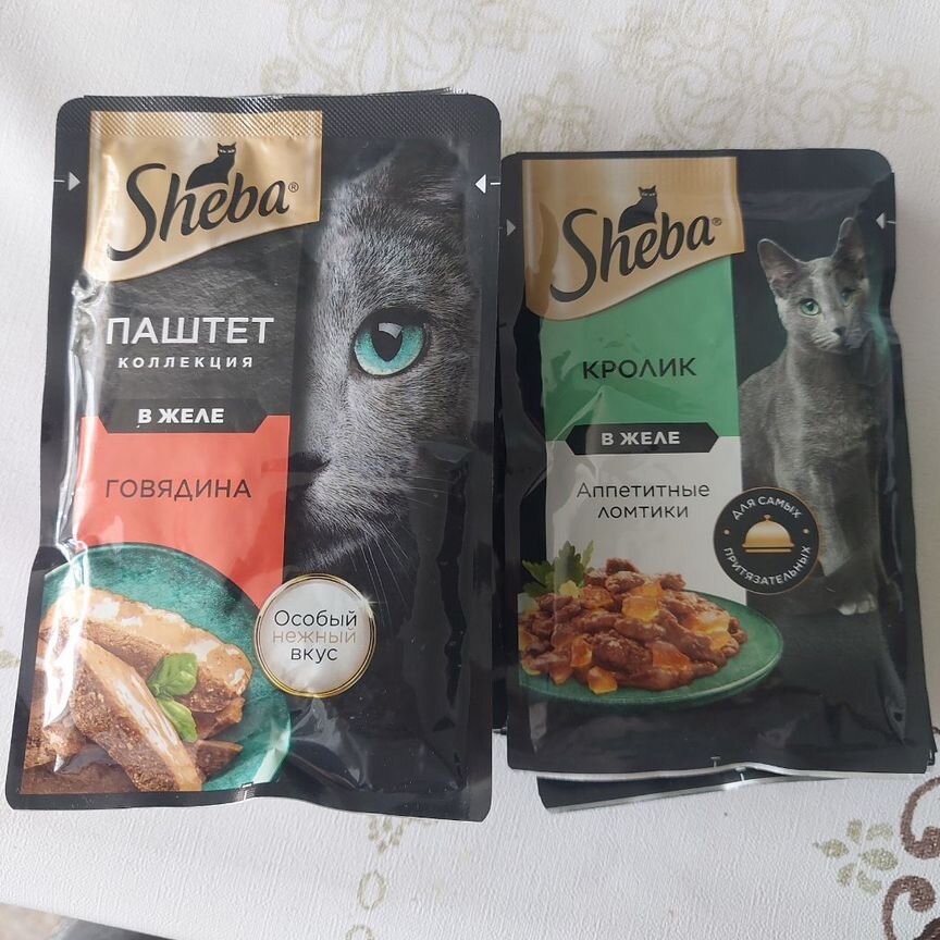 Кошачий корм Sheba