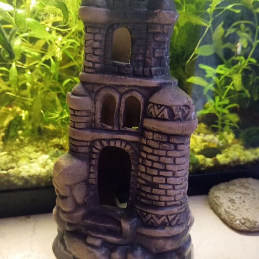 Грот башня для аквариума