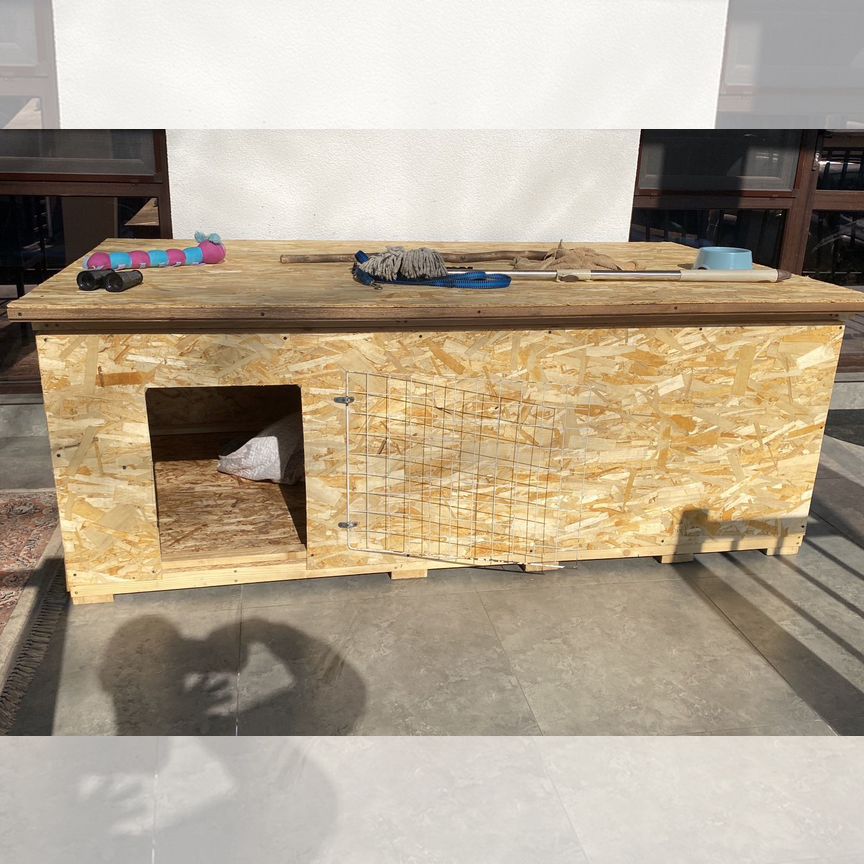 Будка для собаки утепленная