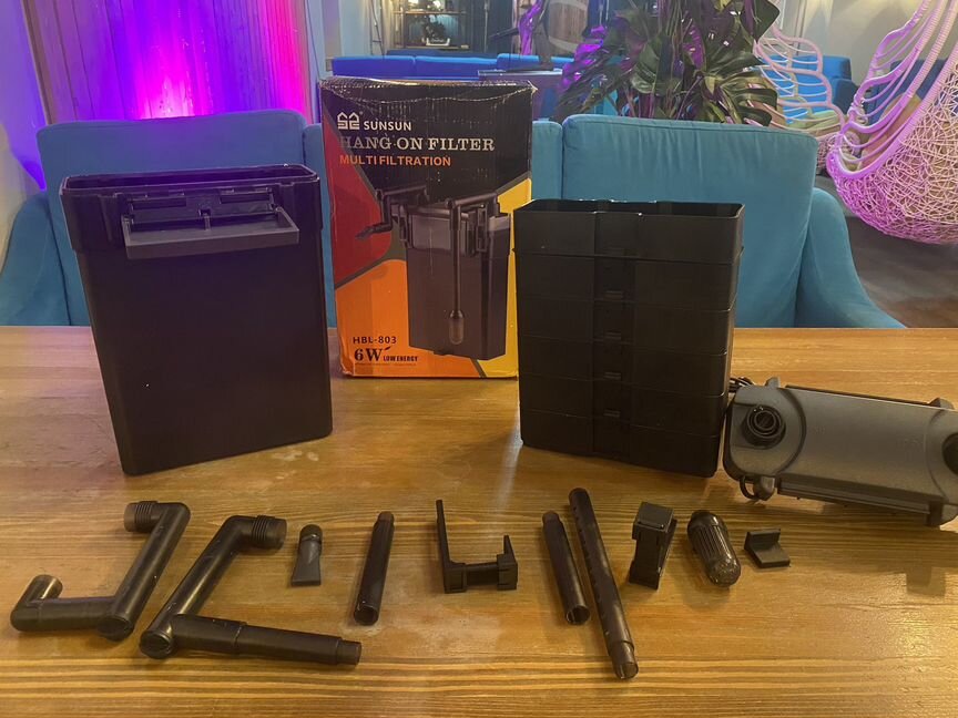 Фильтр для аквариума внешний HBL-803, 150 - 300 л