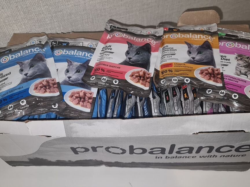 Корм probalance для кошек